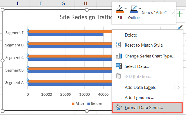 How to Overlay Charts in Microsoft Excel