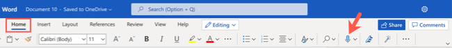 How to Dictate a Document in Microsoft Word