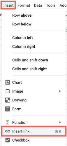 How to Link to Cells or Spreadsheets in Google Sheets