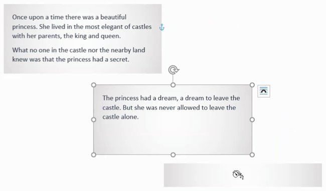 How to Link Text Boxes in Microsoft Word