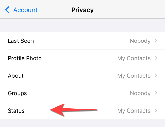 How to Hide Your WhatsApp Status From Specific Friends