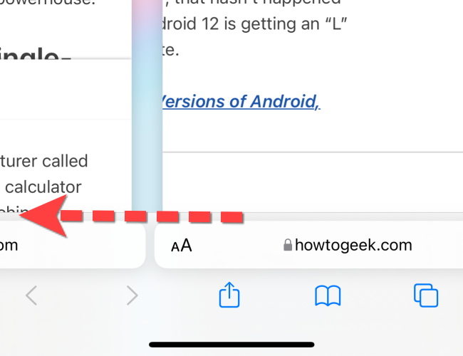 How to Switch Between Tabs in Safari on iPhone
