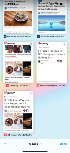How to Switch Between Tabs in Safari on iPhone