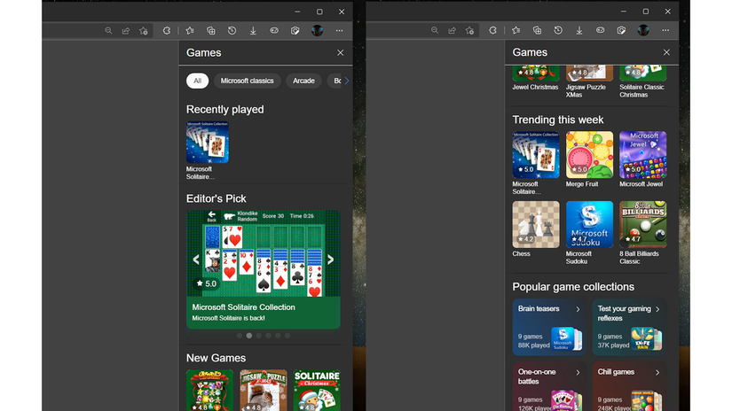Microsoft Can't Resist Stuffing Unnecessary Crap Into Edge