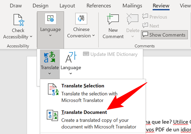 How to Translate a PDF