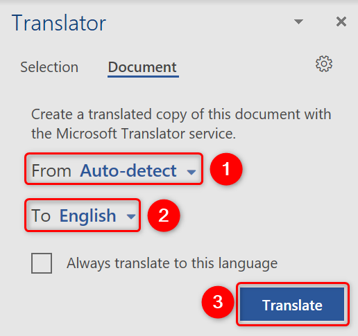 How to Translate a PDF