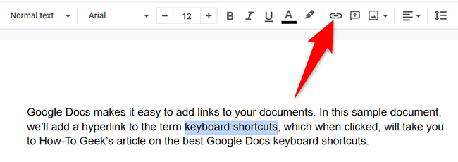 How to Hyperlink in Google Docs