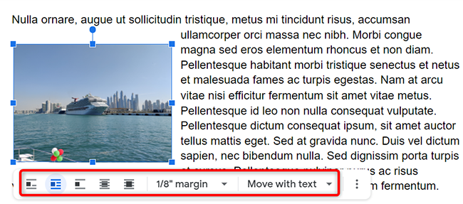 How to Move Images in Google Docs
