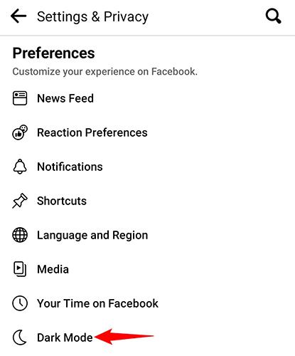 How to Make Facebook Use Dark Mode on Android