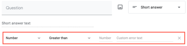 How to Validate Responses in Google Forms