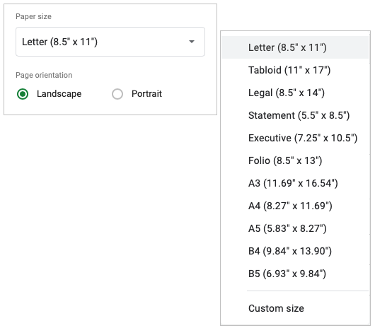 How to Print a Spreadsheet or Workbook in Google Sheets