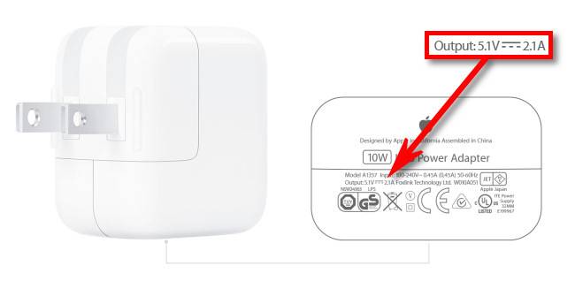 ipad power adapter not working