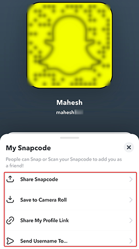 How to Scan a Snapcode in Snapchat