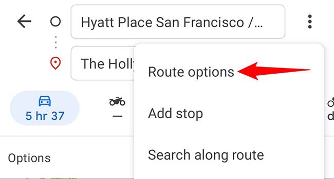 How to Avoid Highways on Google Maps