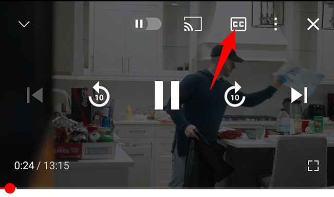 How to Turn On (or Off) Closed Captions on YouTube