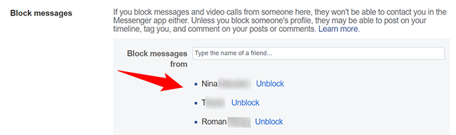 How to See Blocked People on Facebook