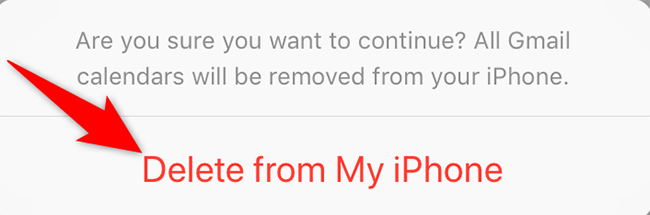How to Delete Calendars on iPhone