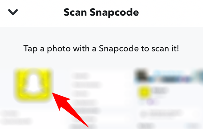 How to Scan a Snapcode in Snapchat