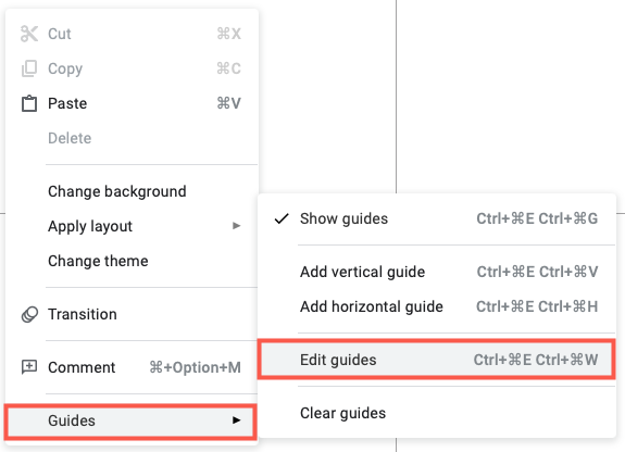 How to Use Guides to Position Items in Google Slides