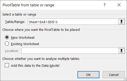 How to Create a Pivot Table in Microsoft Excel