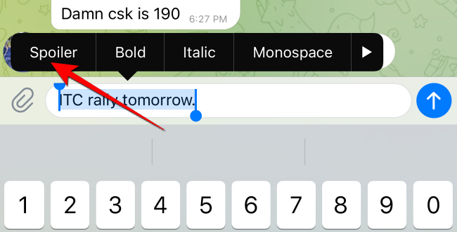 How to Use Spoiler Formatting for Messages in Telegram