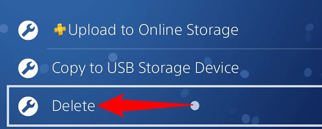 How to Delete a Game on PS4