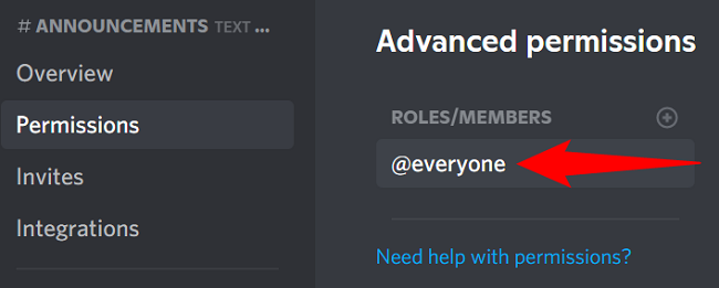 How to Make a Discord Channel Read-Only