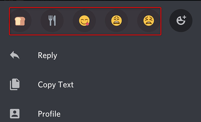 How to React to a Message on Discord