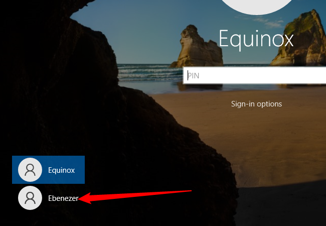 How to Switch User Accounts on Windows 10