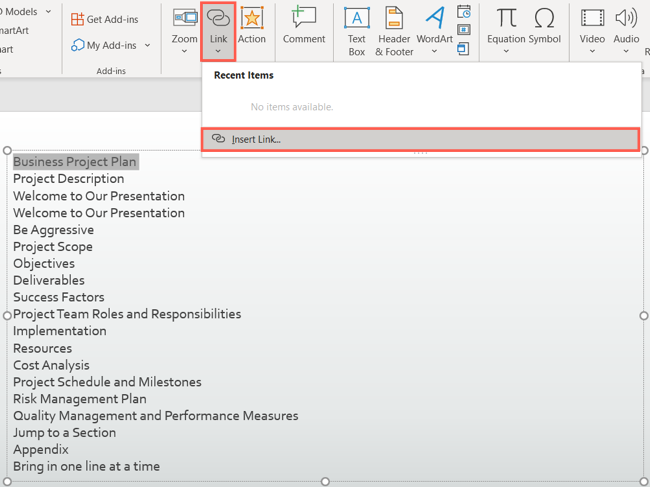 How to Create a Table of Contents in Microsoft PowerPoint
