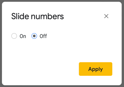 How to Add and Remove Slide Numbers in Google Slides
