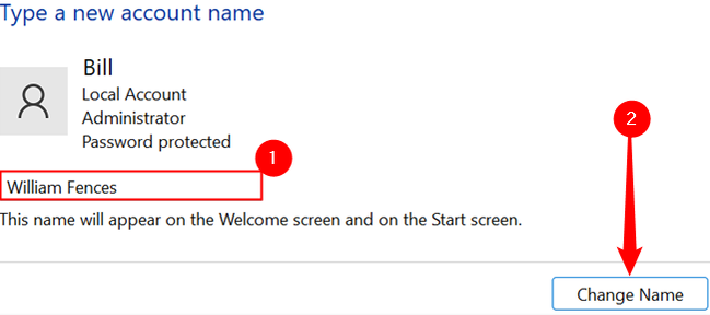 How to Change Your User Name on Windows 10 or 11