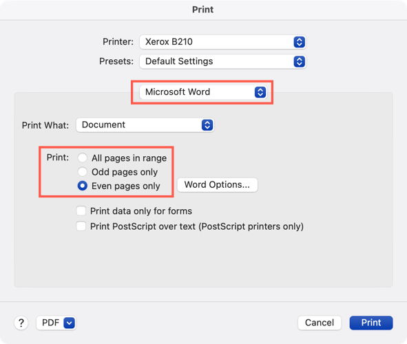 How to Print Double-Sided in Microsoft Word