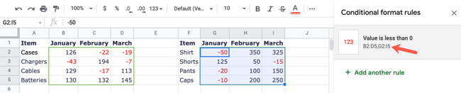How to Copy Conditional Formatting in Google Sheets