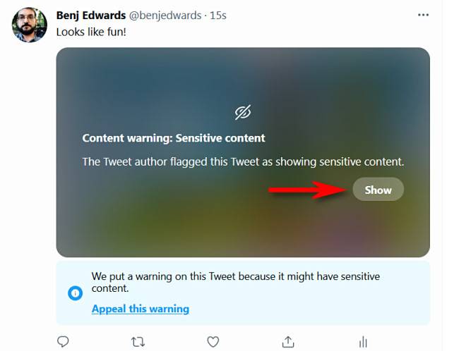 How To Flag Your Tweet for Sensitive Content