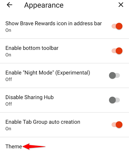 How to Force Dark Mode on All Websites in Brave