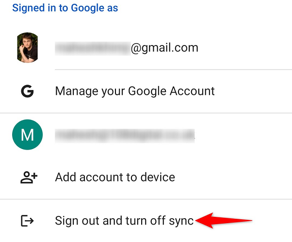 How to Remove a Google Account From Chrome