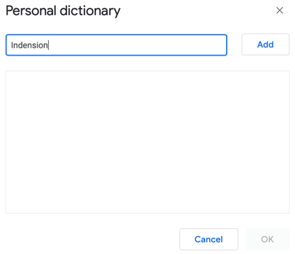 How to Add and Remove Words in Your Google Docs Personal Dictionary