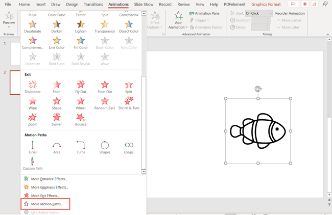 How to Use Motion Path Animations in Microsoft PowerPoint