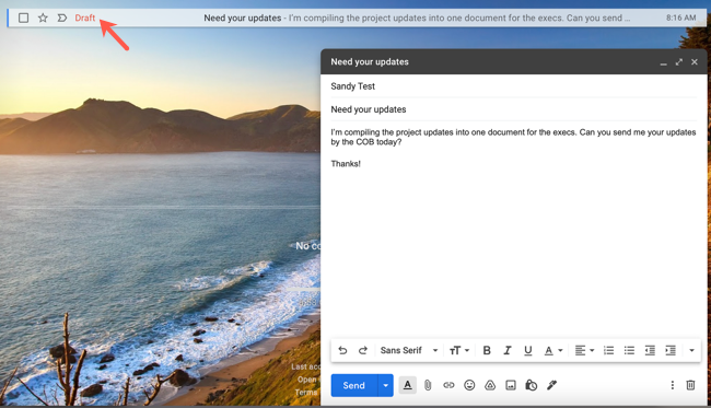 How to Draft a Gmail Email Directly in Google Docs