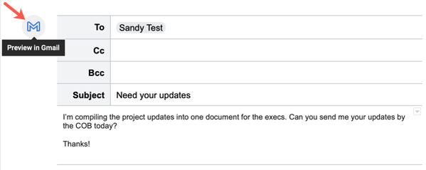 How to Draft a Gmail Email Directly in Google Docs