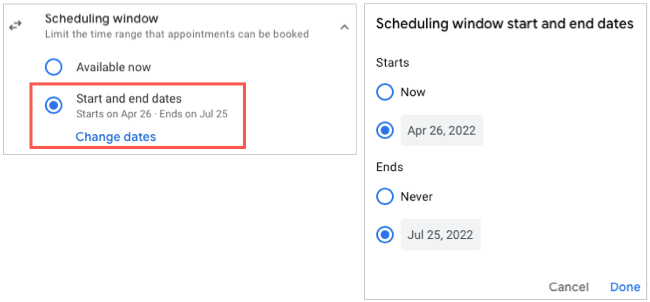 How to Customize Appointment Schedule Availability in Google Calendar
