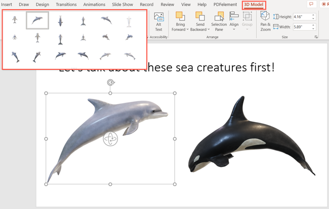 How to Insert and Animate 3D Models in Microsoft PowerPoint