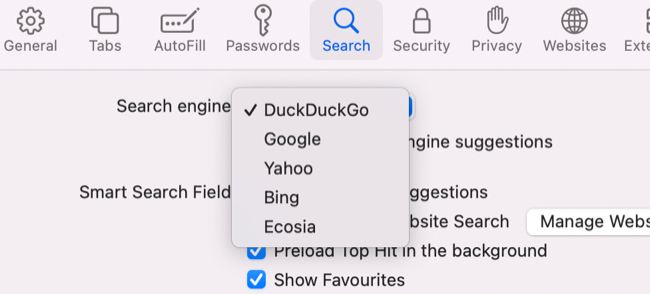 How to Change Safari's Default Search Engine on Mac