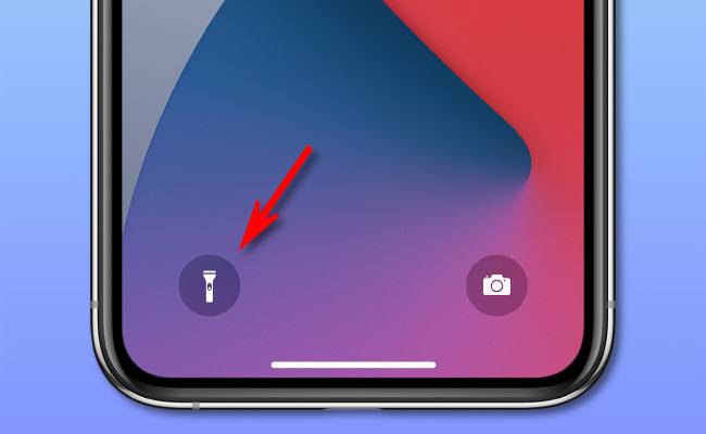 flashlight icon iphone 15