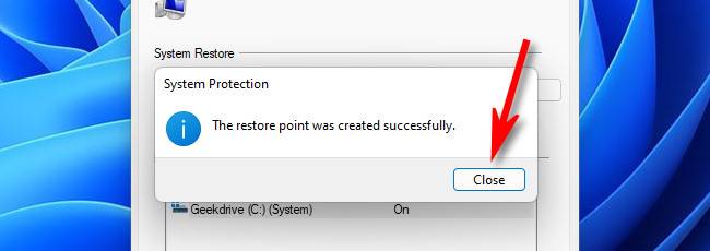 How to Create a System Restore Point on Windows 10 or Windows 11