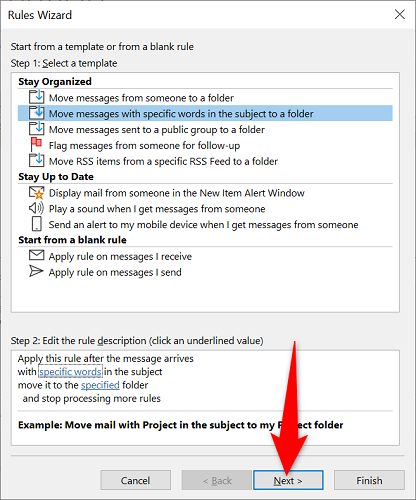 How to Create a Rule in Microsoft Outlook