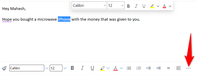 How to Strikethrough in Microsoft Outlook