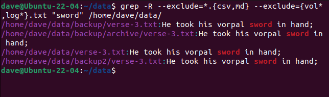 How to Exclude Patterns, Files, and Directories With grep