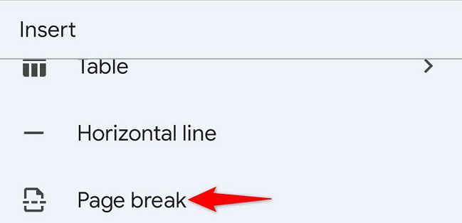 How to Add a Page on Google Docs